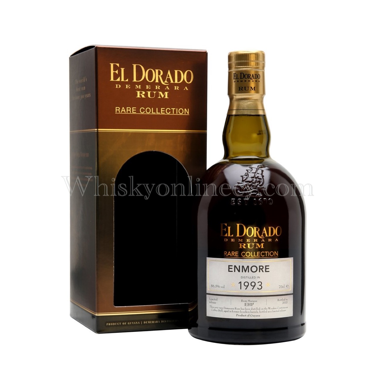 Whisky Online Cyprus - El Dorado Rare Collection Enmore 1993 (70cl, 56.5%)