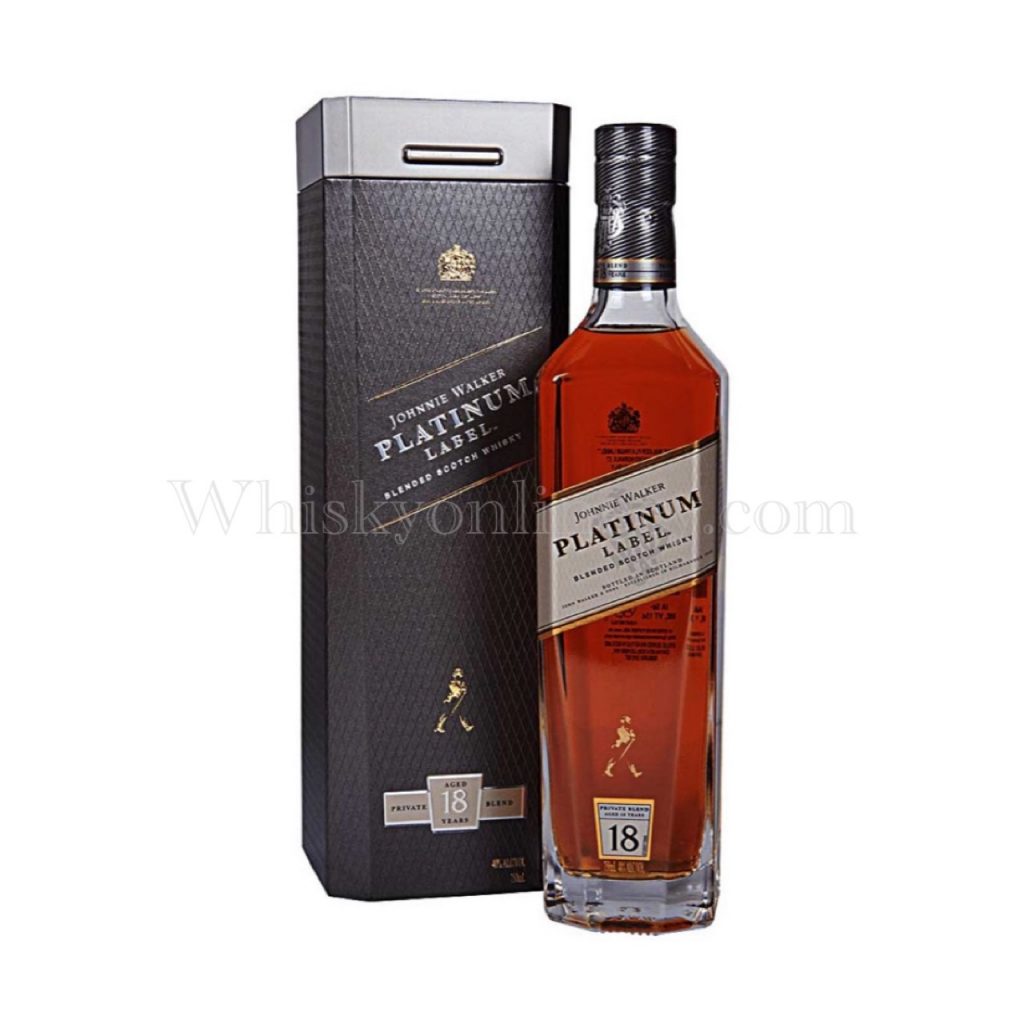 Whisky Online Cyprus - Johnnie Walker 18 Year Old Platinum Label (75cl ...