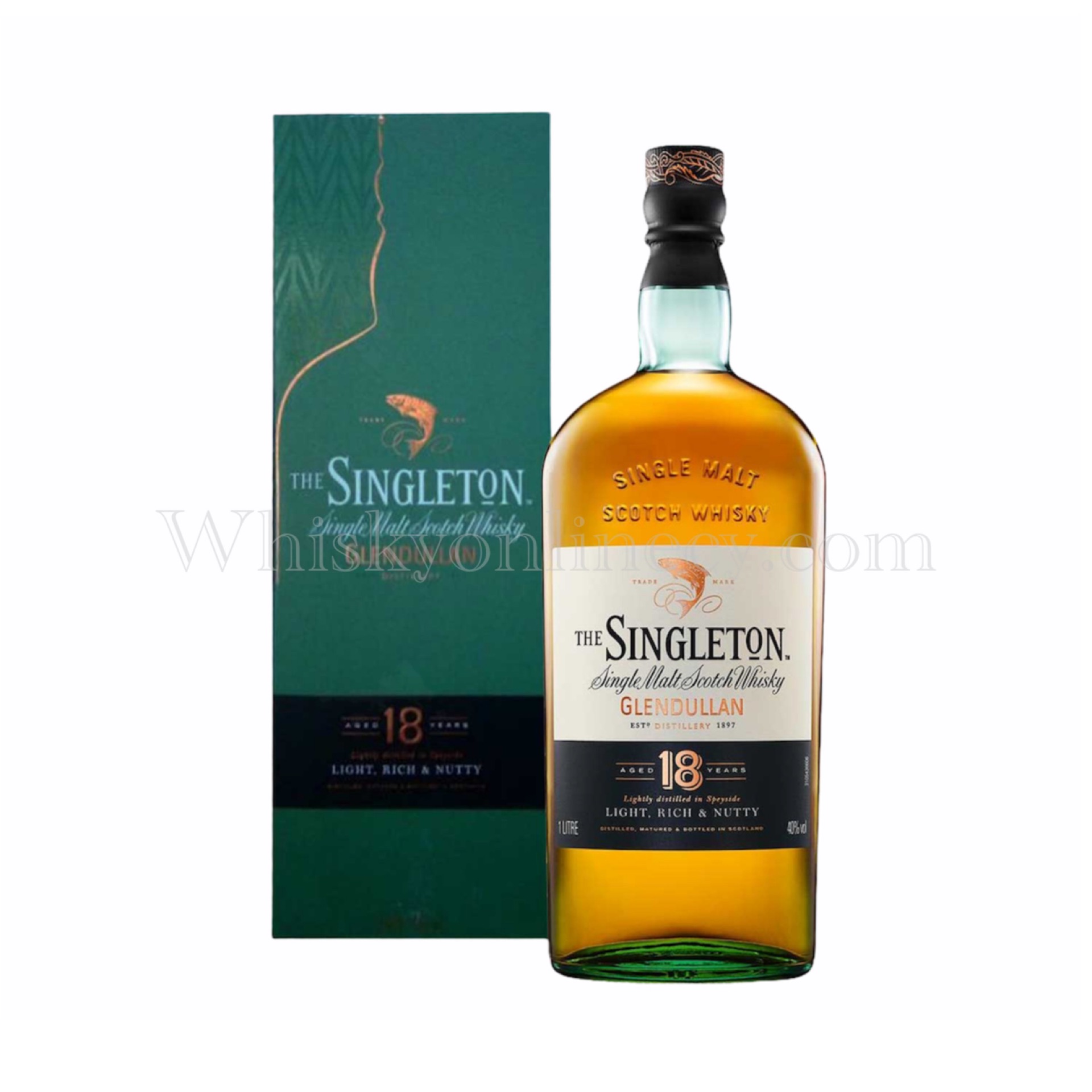 Whisky Online Cyprus - Singleton of Glendullan 18 Year Old (1L, 40%)