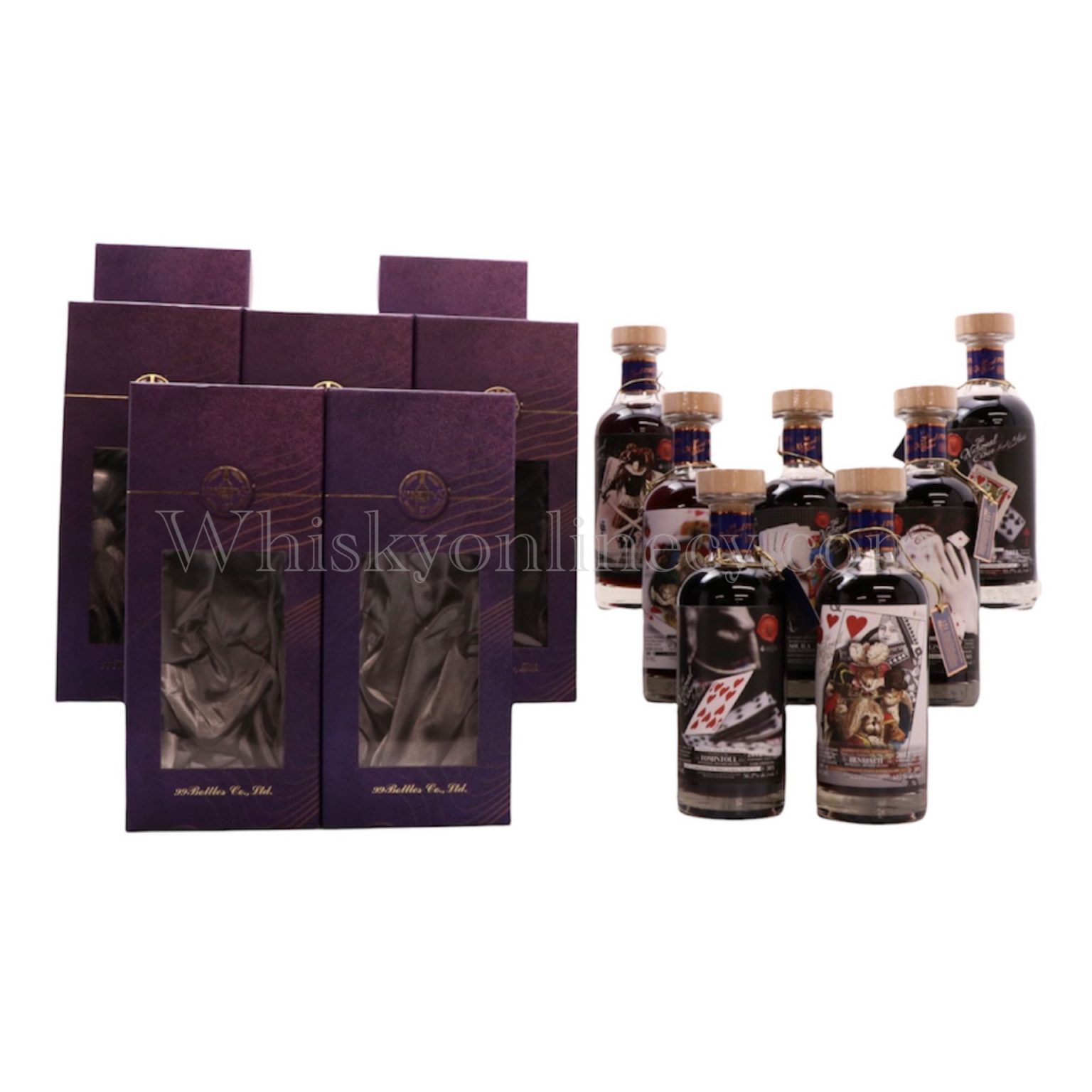 Whisky Online Cyprus - The National Choice Royal Flush Set 7 X 70cl